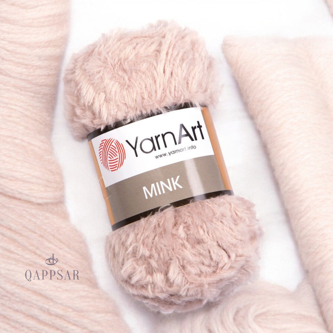 Yarnart Mink, Softy Yarn, Amigurumi Yarn, Knitting Yarn, Fluffy Yarn ...