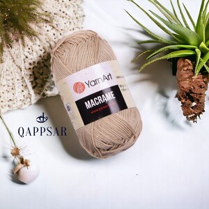Yarnart Macrame Yarn: 4mm Polyester Cord for Knitting, Crochet & DIY - Etsy