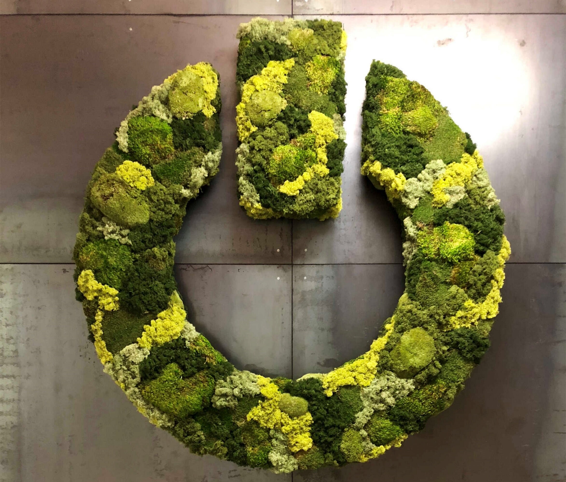 Custom Moss Logo - Moss Letter - Reindeer Moss - Custom Moss Sign ...