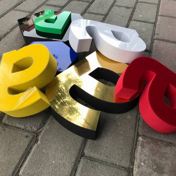 Large Foam Letters - Etsy