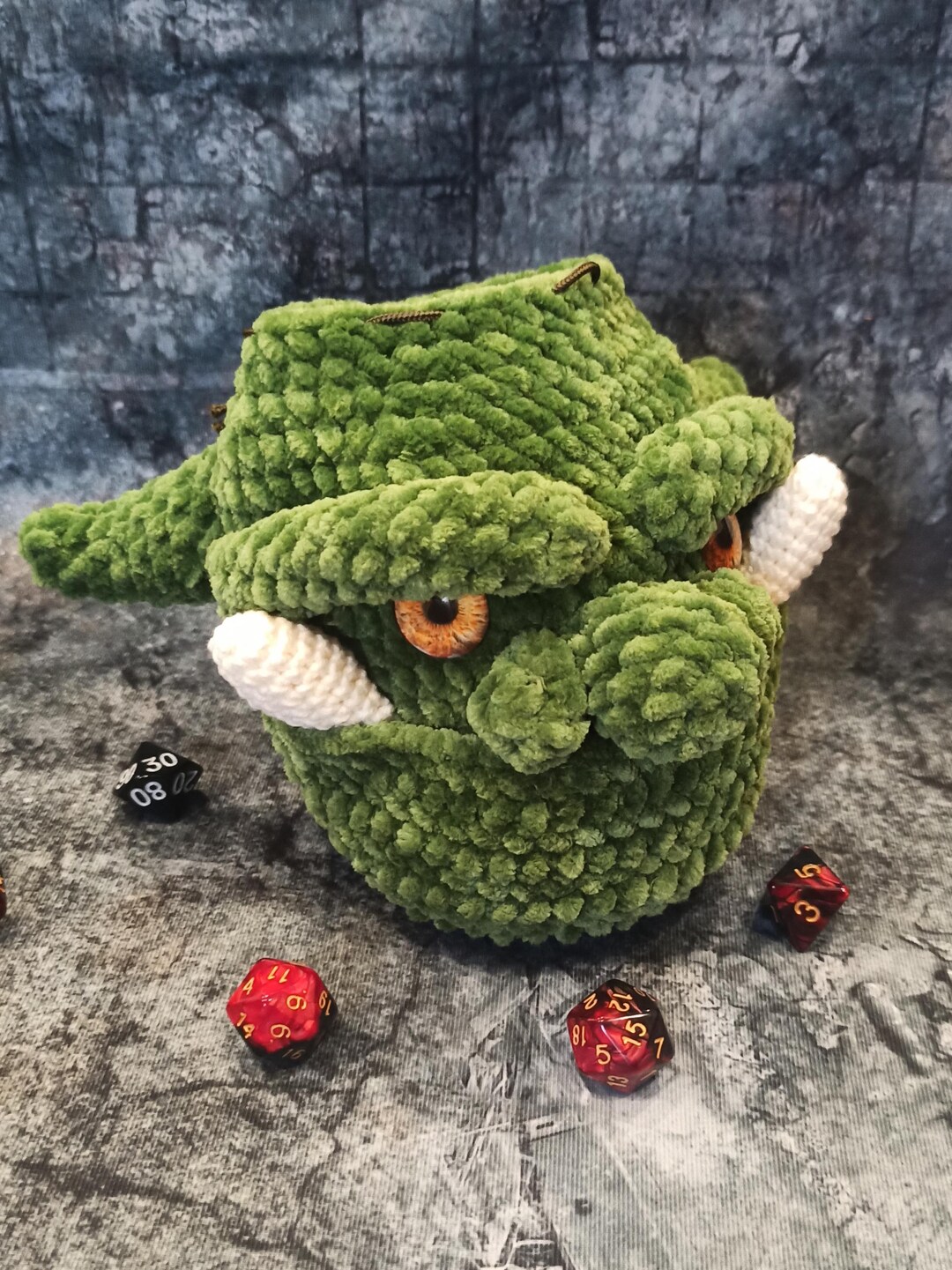 Orc Goblin Dice Bag Crochet - Etsy
