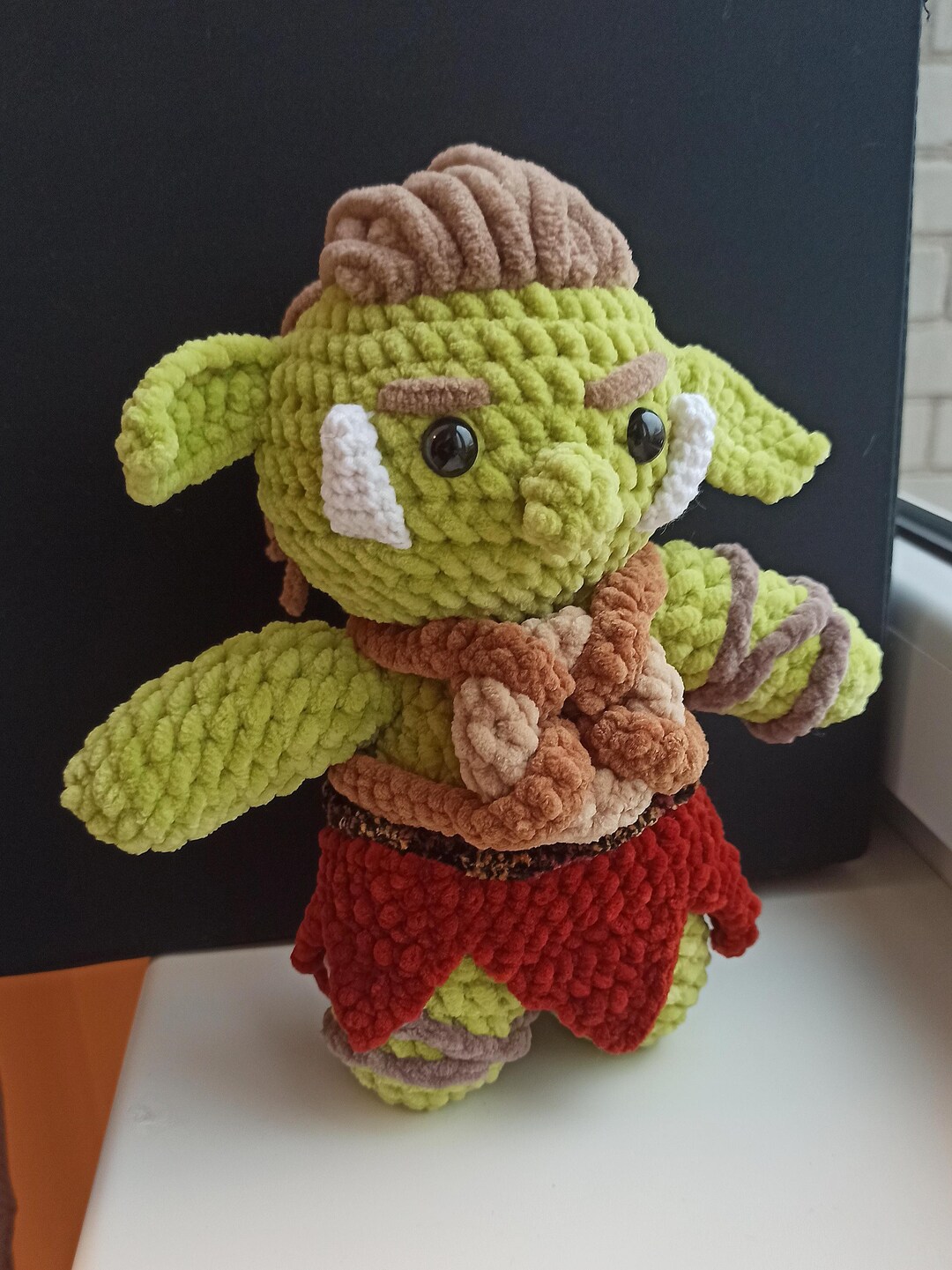Orc Goblin Crochet Plushie - Etsy