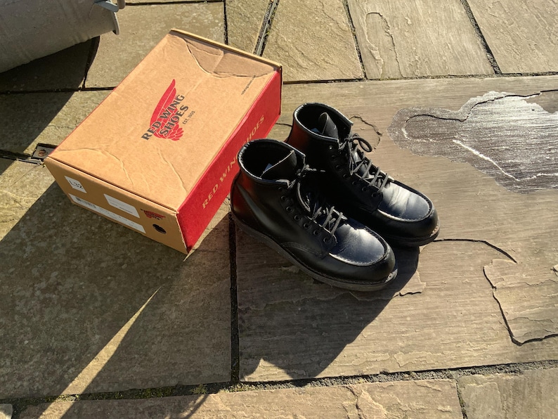 Red Wing Heritage 6” Moc Toe Boot 8137 UK 7.5 US 8.5 EU 42.5 Workwear ...