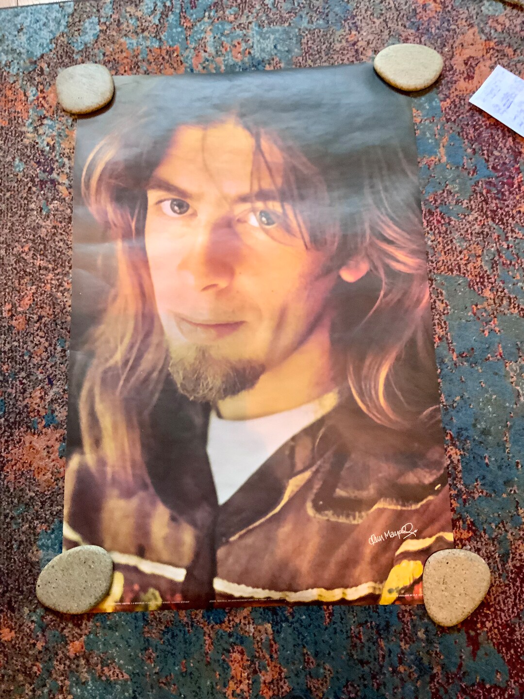 Very Rare 1970 John Mayall Vintage Poster Peter Green Eric Clapton ...