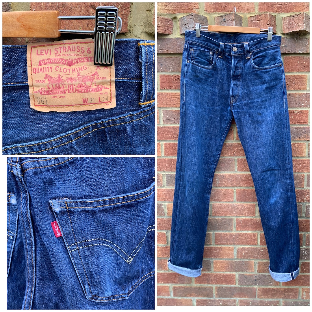 Sold Out 501XX 1947 Levis Vintage Clothing LVC Big E Jeans Trousers ...