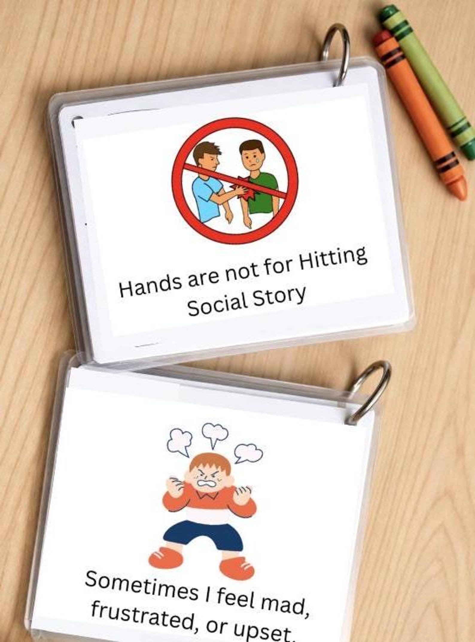 Autism Social Story: Safe Hands Behavior Printable (digital PDF ...
