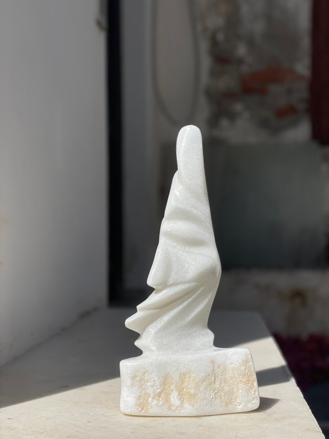 Marble Elegance: Handmade Abstract Marble Statue by Goshé | Naxian ...