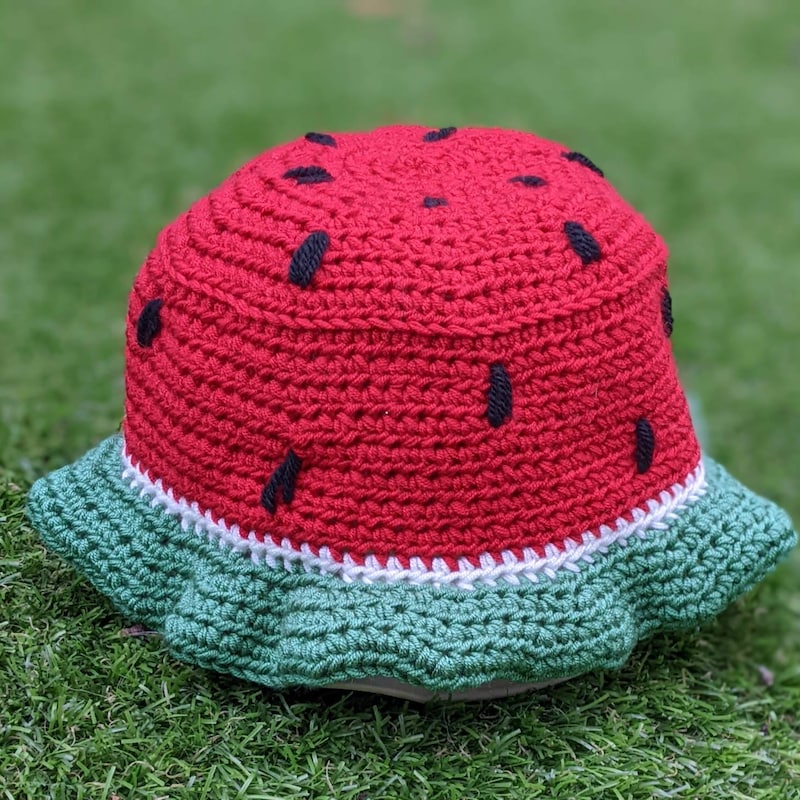 Watermelon Hat - Etsy