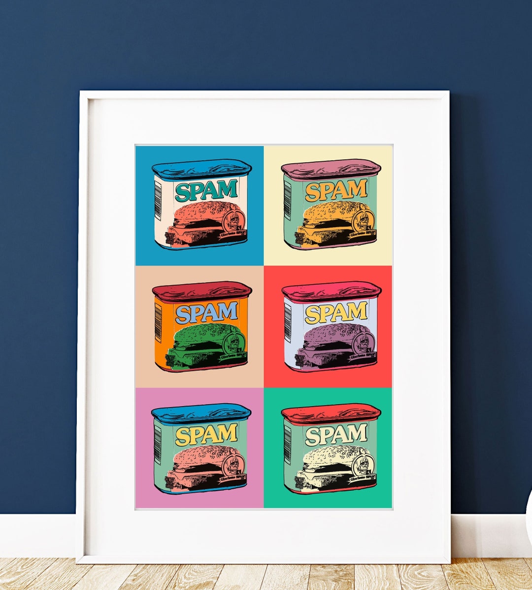 Warhol Spam Pop Art Print | Kitchen Art | British Wall Art | Poster - Etsy Warhol Spam Pop Art Print | Kitchen Art | British Wall Art | Poster - Etsy