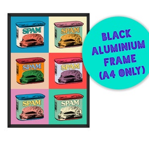 Warhol Spam Pop Art Print: Kitchen Wall Decor - Etsy