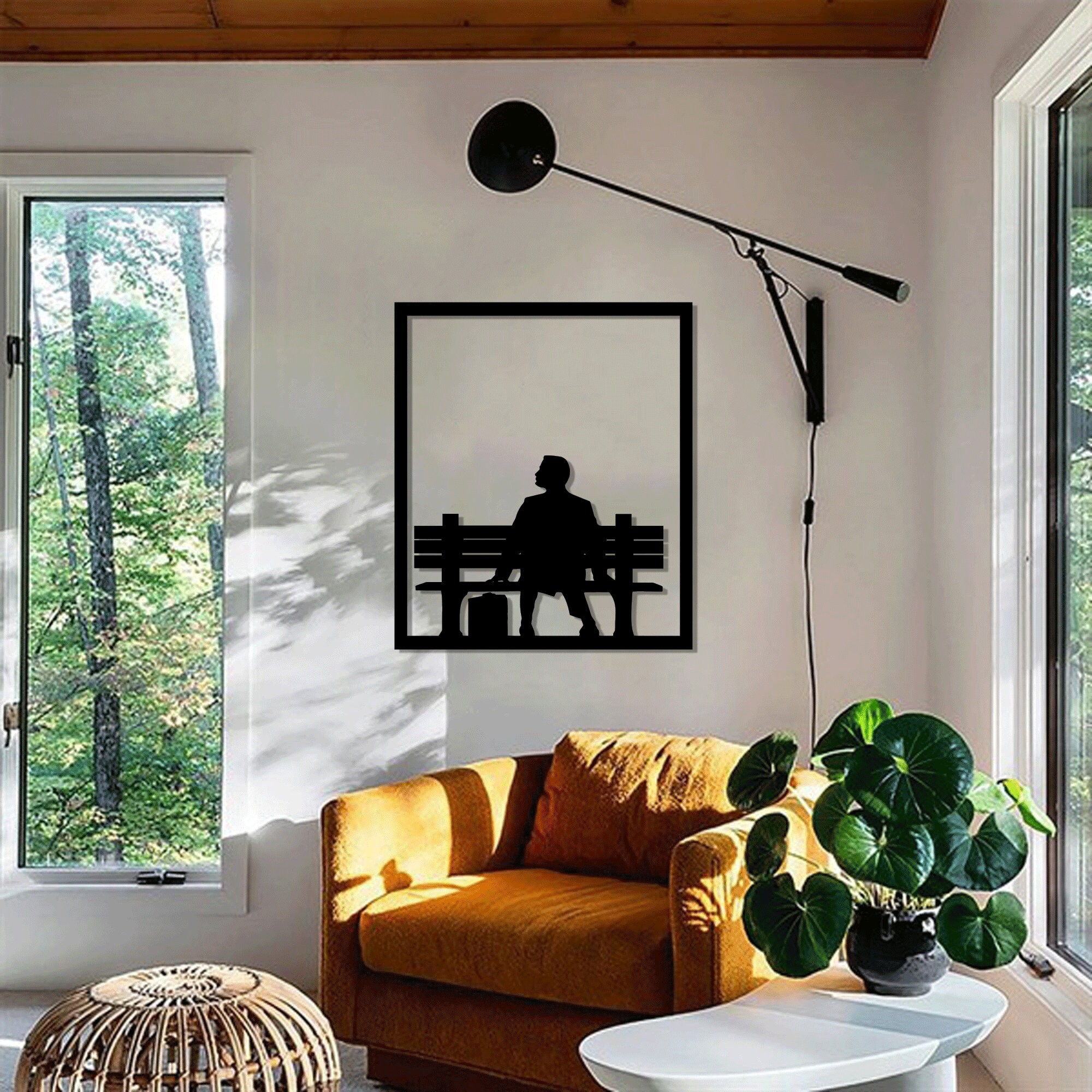 Forrest Gump Wall Art Laser Cut Svg Dxf Pdf Silhouette File - Etsy Ireland