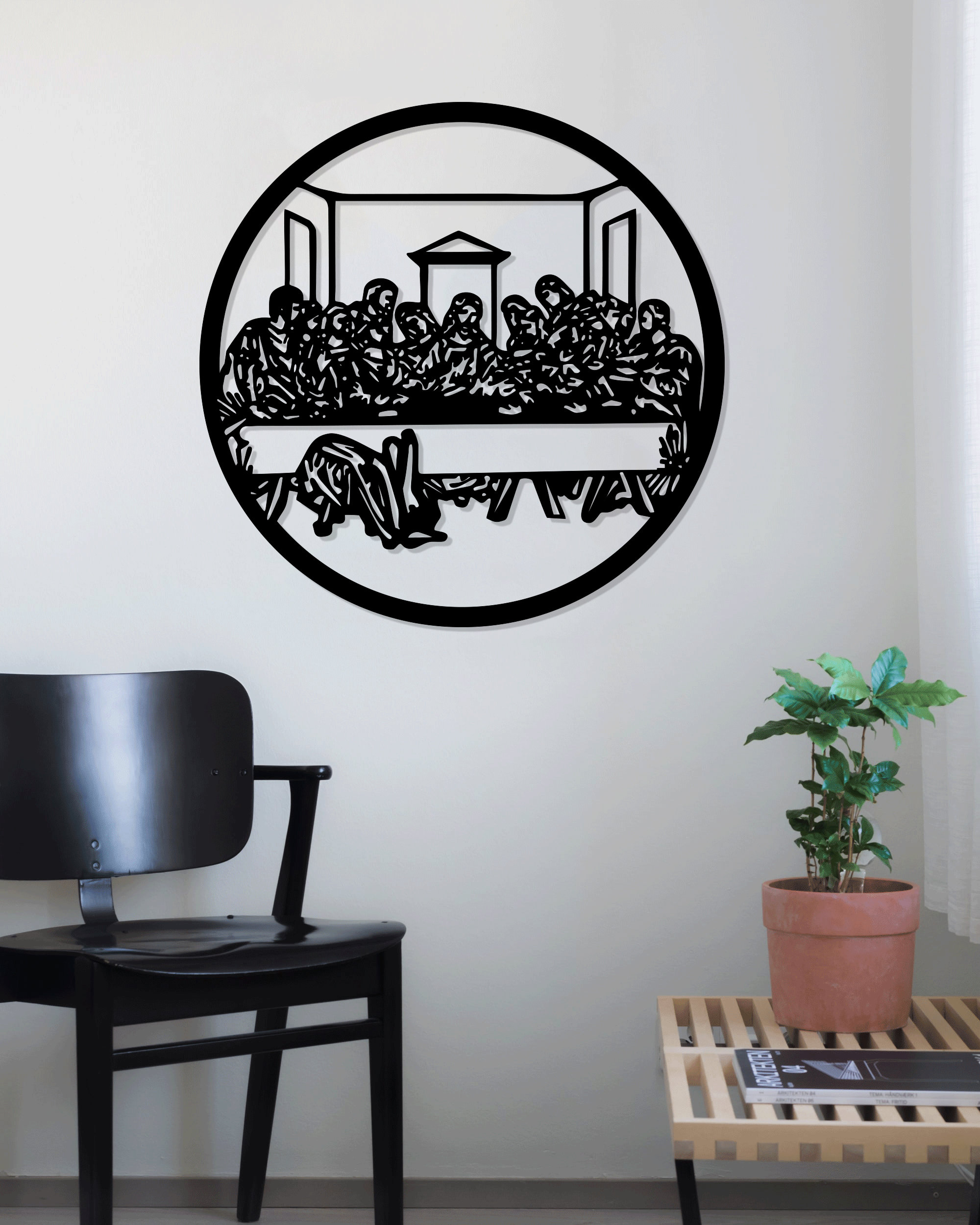 Buy The Last Supper Svg Laser Cut Files Dxf Glowforge Printable Online ...