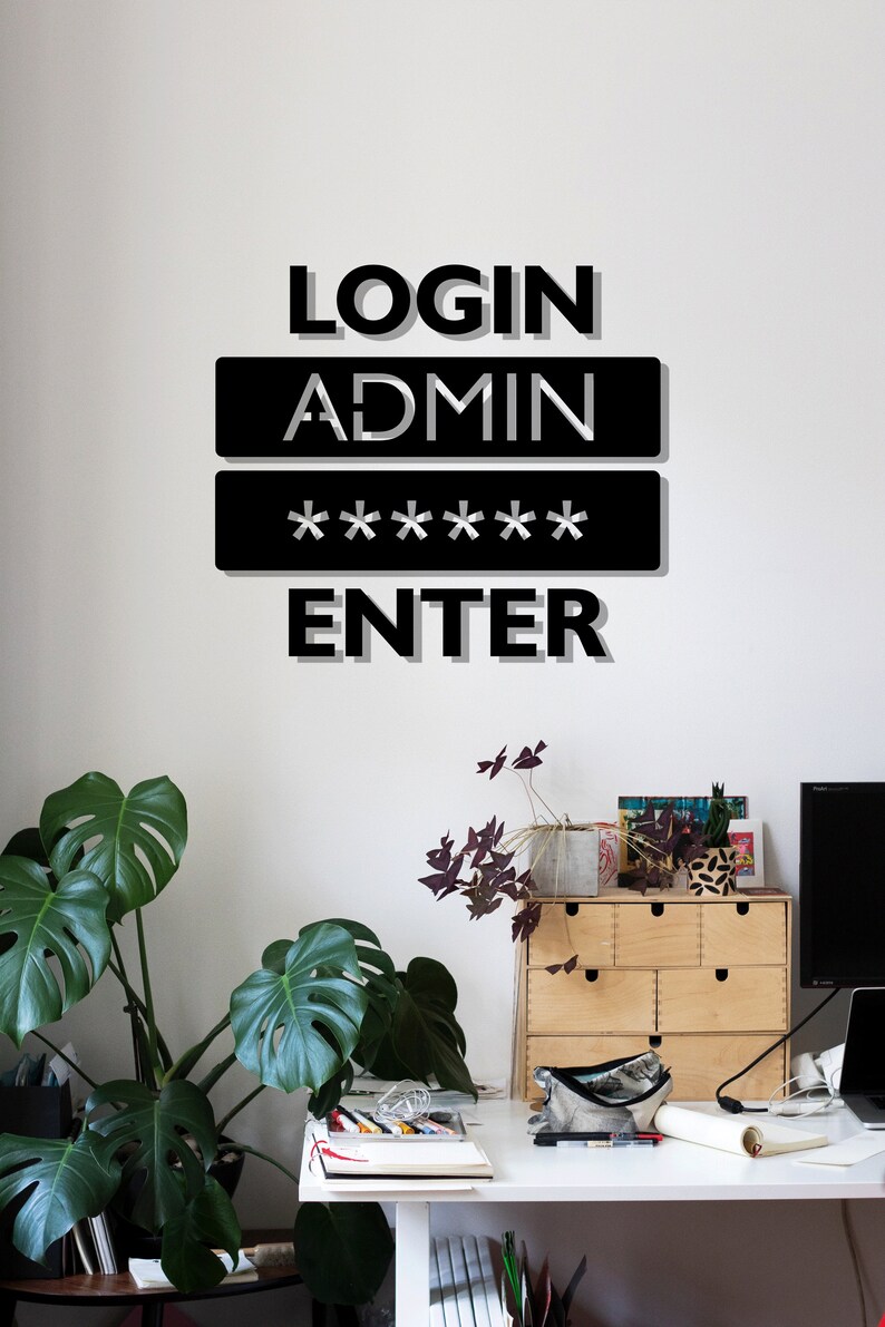 Login Admin Enter Svg Laser Cut Files Dxf Glowforge - Etsy UK