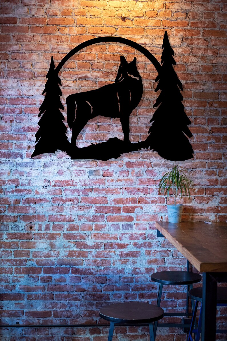 Howling Wolf Wolf Svg Laser Cut Files Dxf Glowforge Printable - Etsy