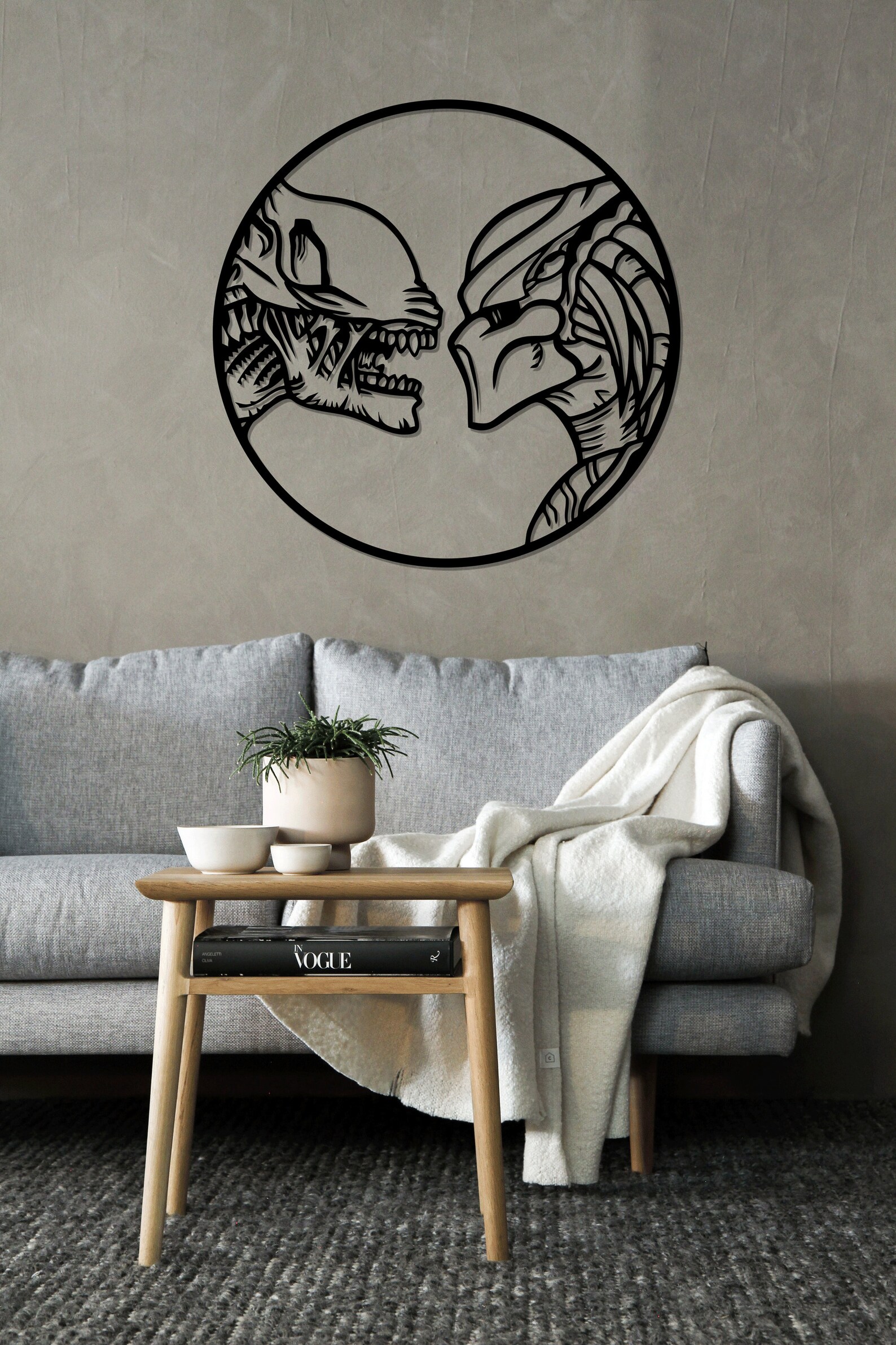 Alien Vs Predator Svg Laser Cut Files Dxf Glowforge Printable - Etsy