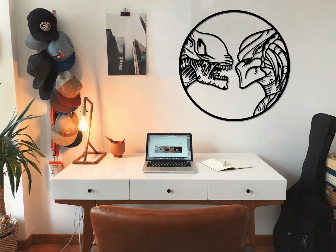 Alien Vs Predator Svg Laser Cut Files Dxf Glowforge Printable - Etsy