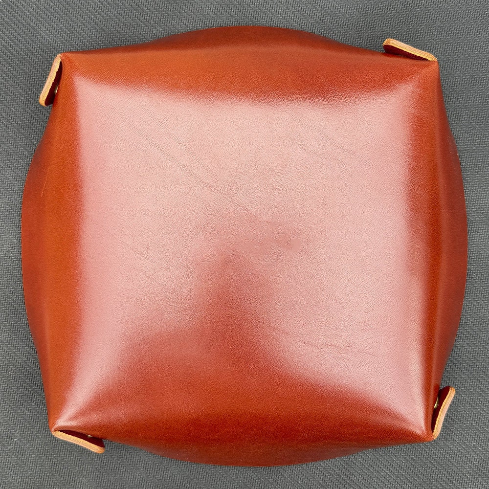 Stitchless Leather Panciu Tray PDF Pattern, Leather Tray Template ...
