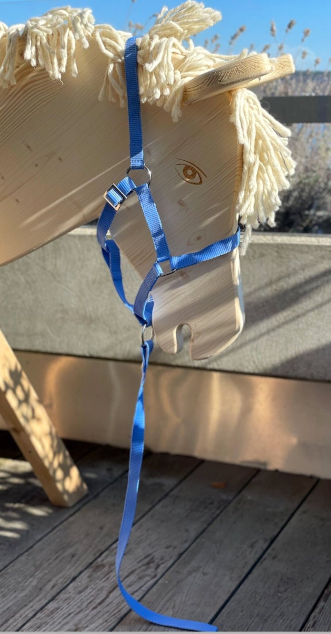 PONY FUN Halter Set ( Halter + Rope) for Wooden Horses / Toy Horses ...