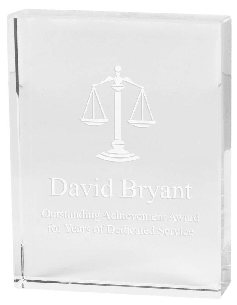 Blank Crystal Plaque Engravable Blank - Etsy