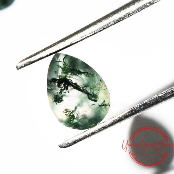 Moss Agate Cabochon - Etsy