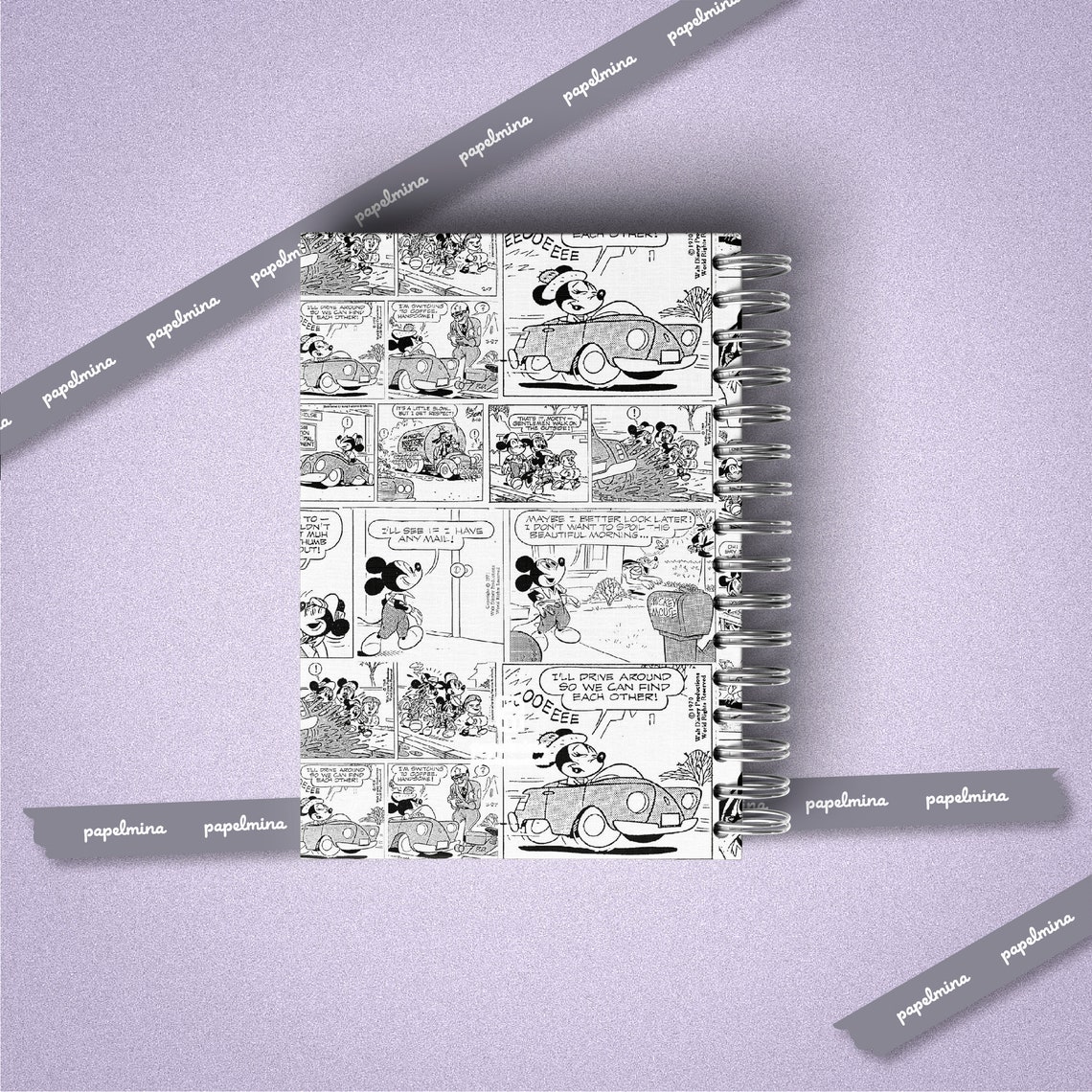 Mickey Planner / Agenda Perpetua / Medio Oficio / Planner En Español ...