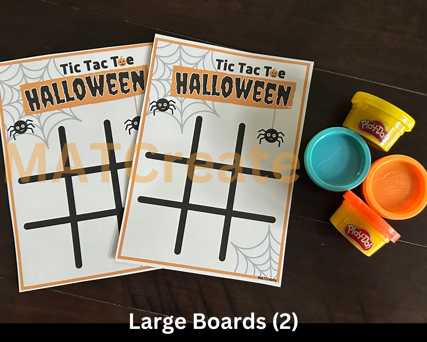 Halloween Tic Tac Toe - Etsy