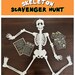 Skeleton Scavenger Hunt - Etsy