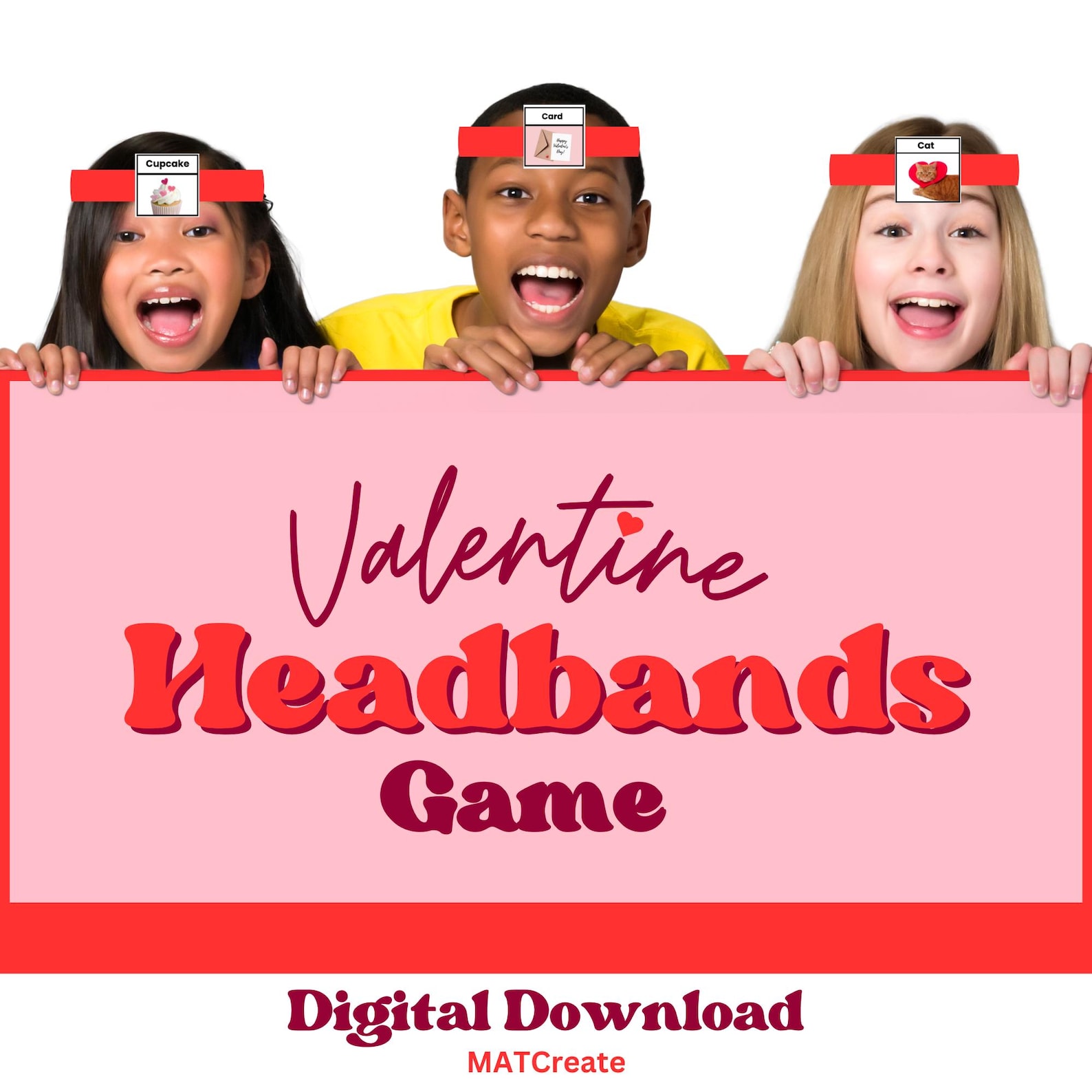 Valentine Headbands Game - Etsy