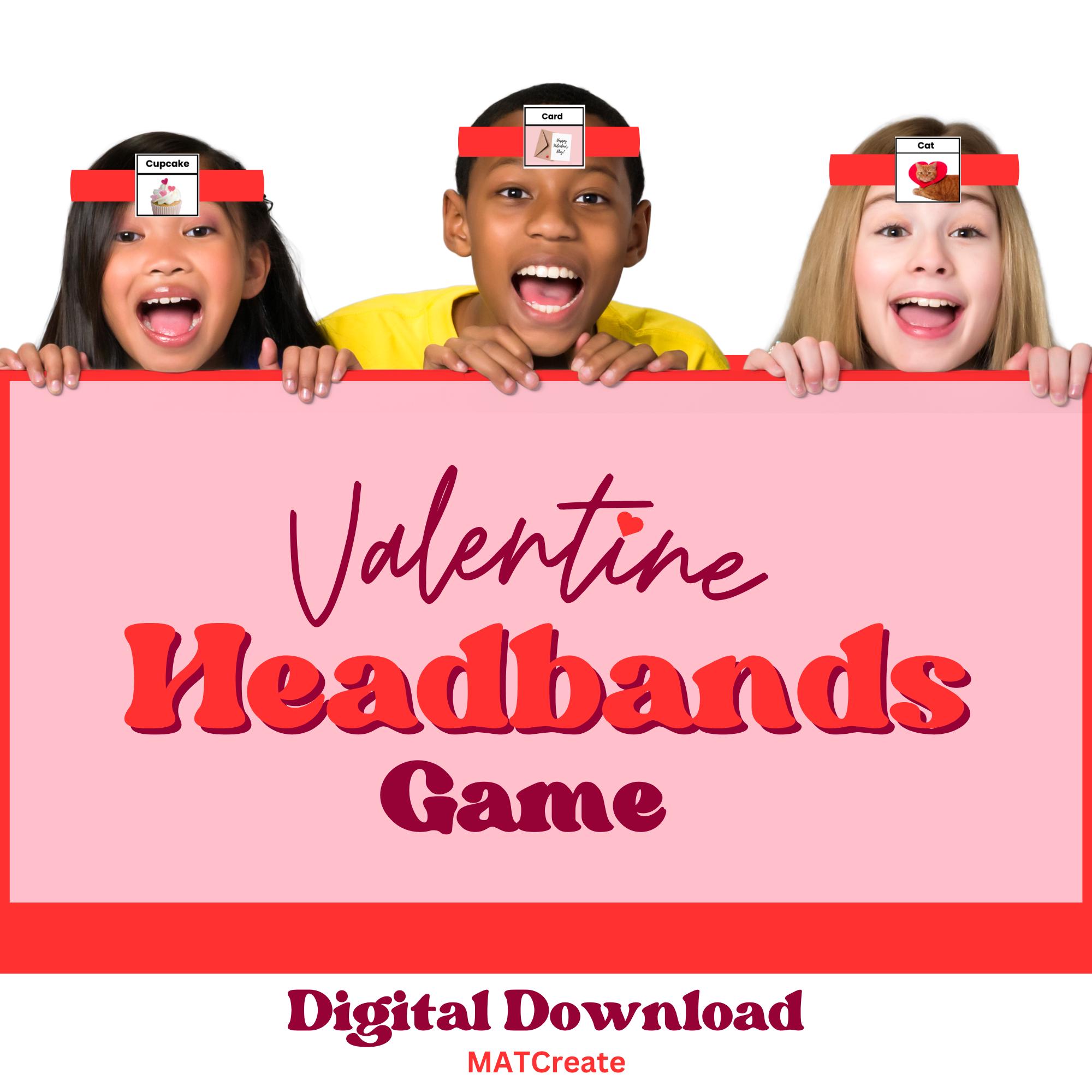 Valentine Headbands Game - Etsy