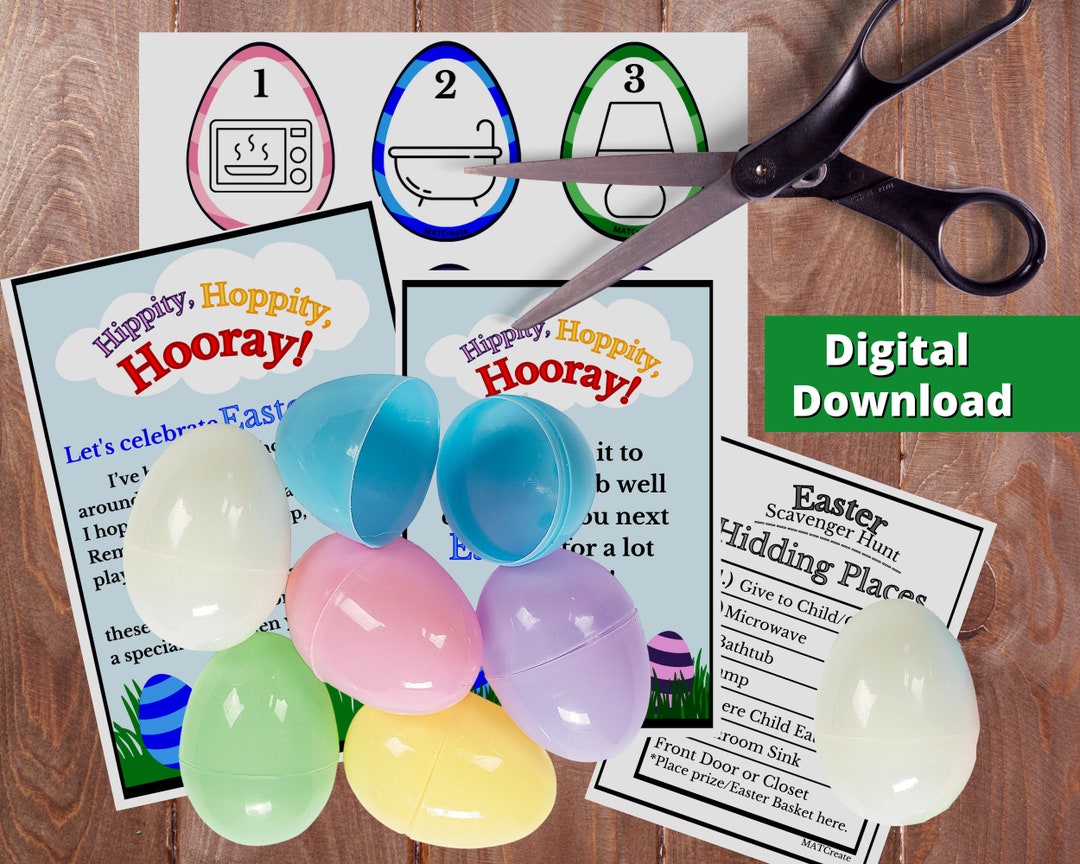 Picture Easter Scavenger Hunt- Digital Download - Etsy