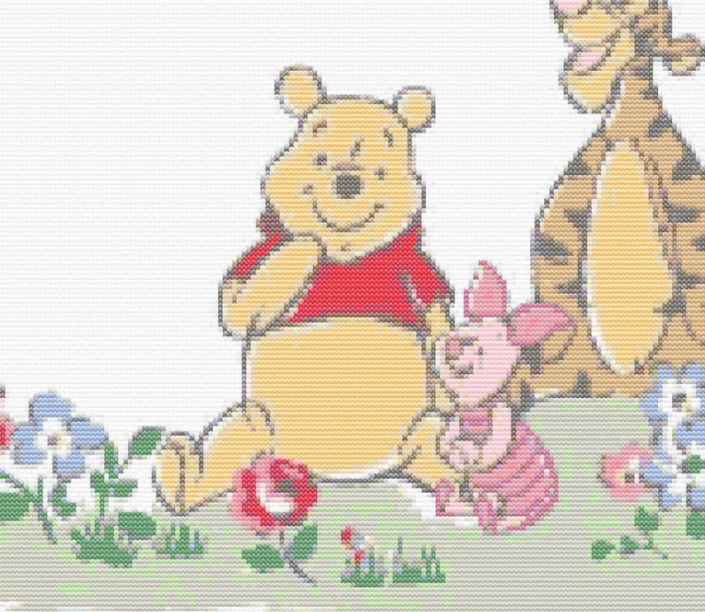 Winnie the Pooh Classic Collection_ Cross Stitch Pattern_ PDF_ Instant ...