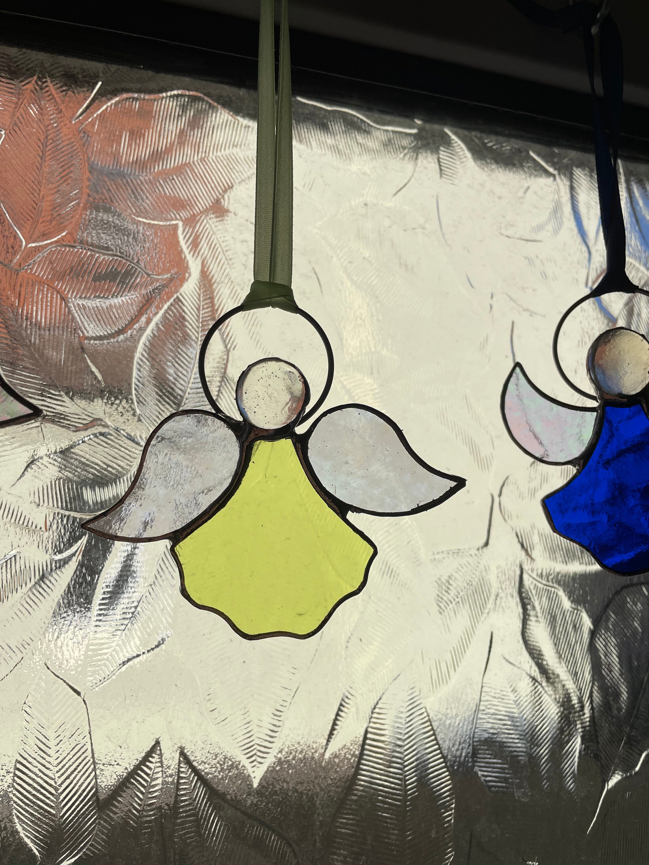 Stained Glass Angels - Etsy