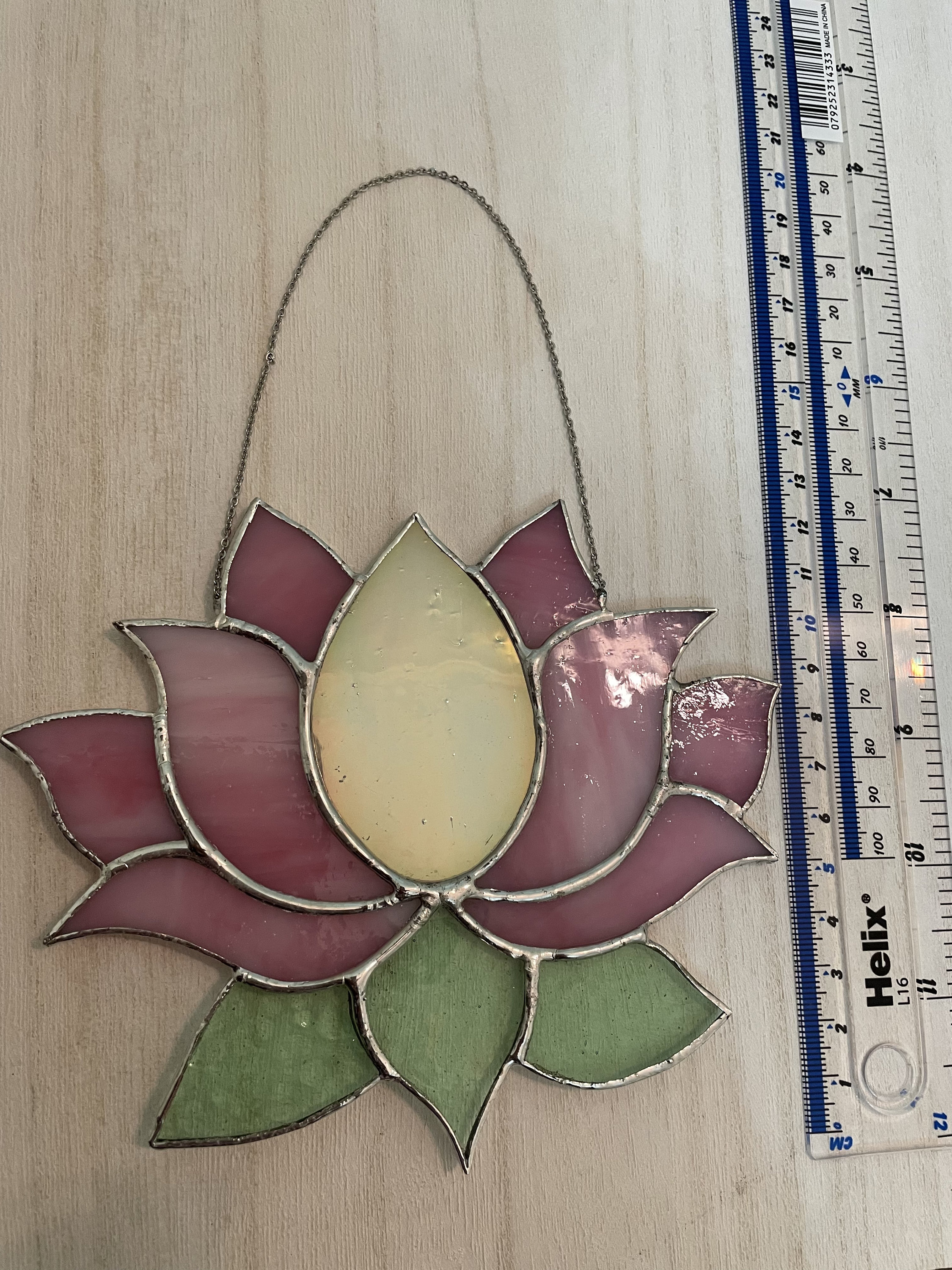 Stained Glass Lotus Flower - Etsy