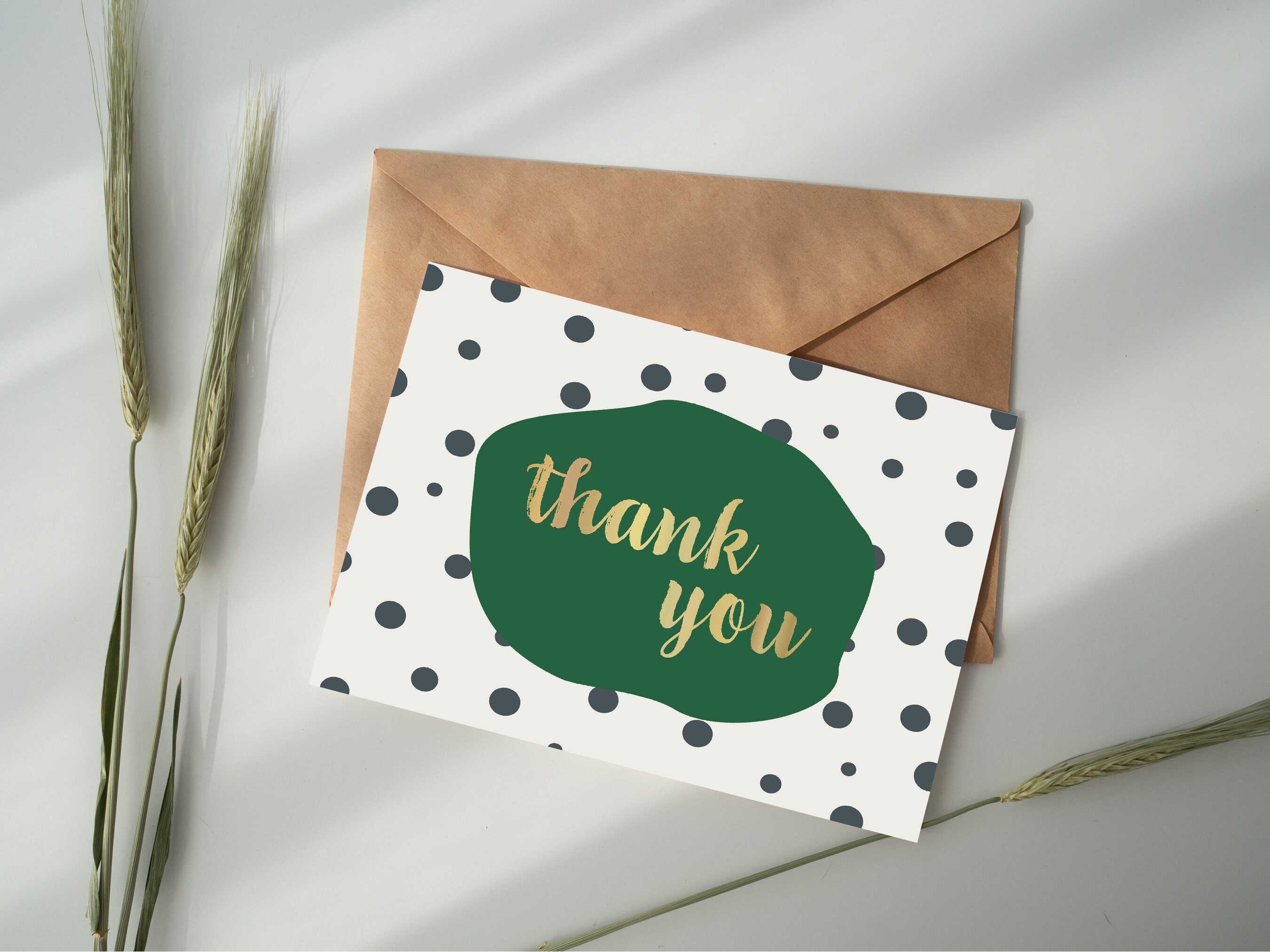 Printable Card, Printable Thankyou Card, Digital Card Download, Digital ...