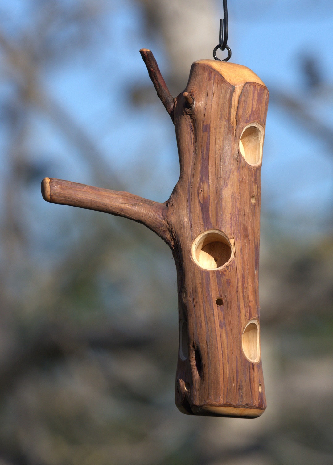 Custom Cedar Suet Bird Feeder - Etsy