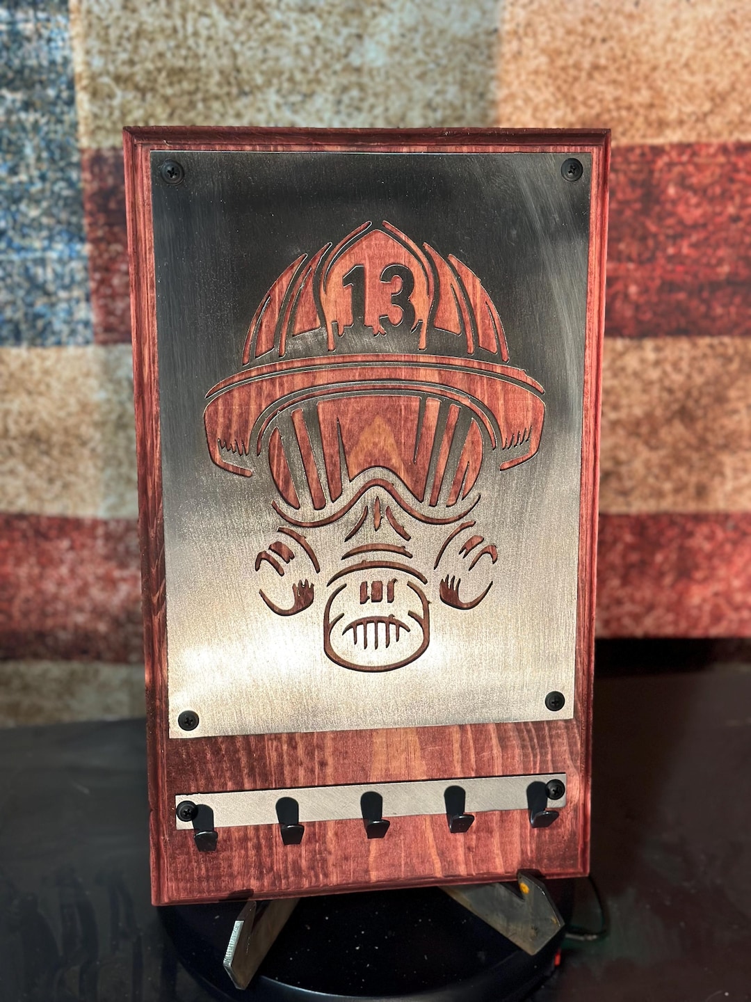 Fireman Key Rack - Etsy