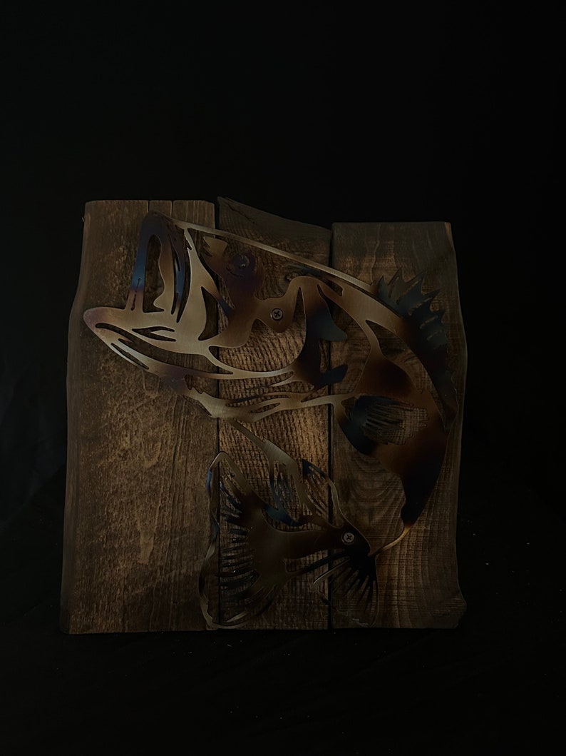 Rustic Fish Decor - Etsy