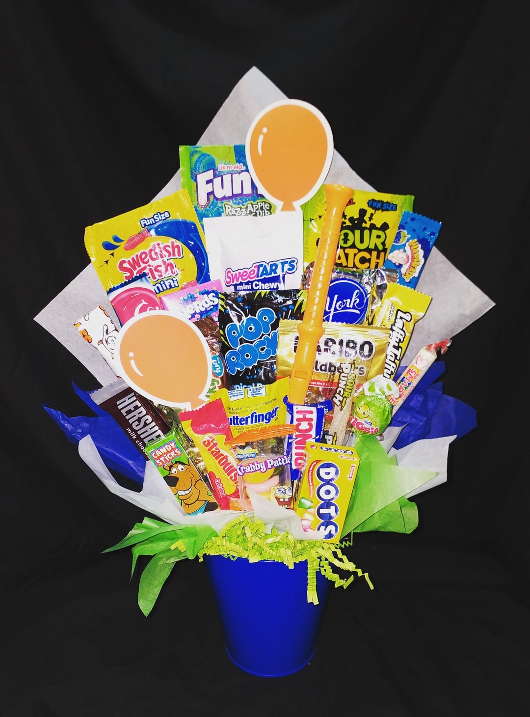 BIRTHDAY CANDY BOUQUET Birthday Candy Gift Get Well Candy - Etsy
