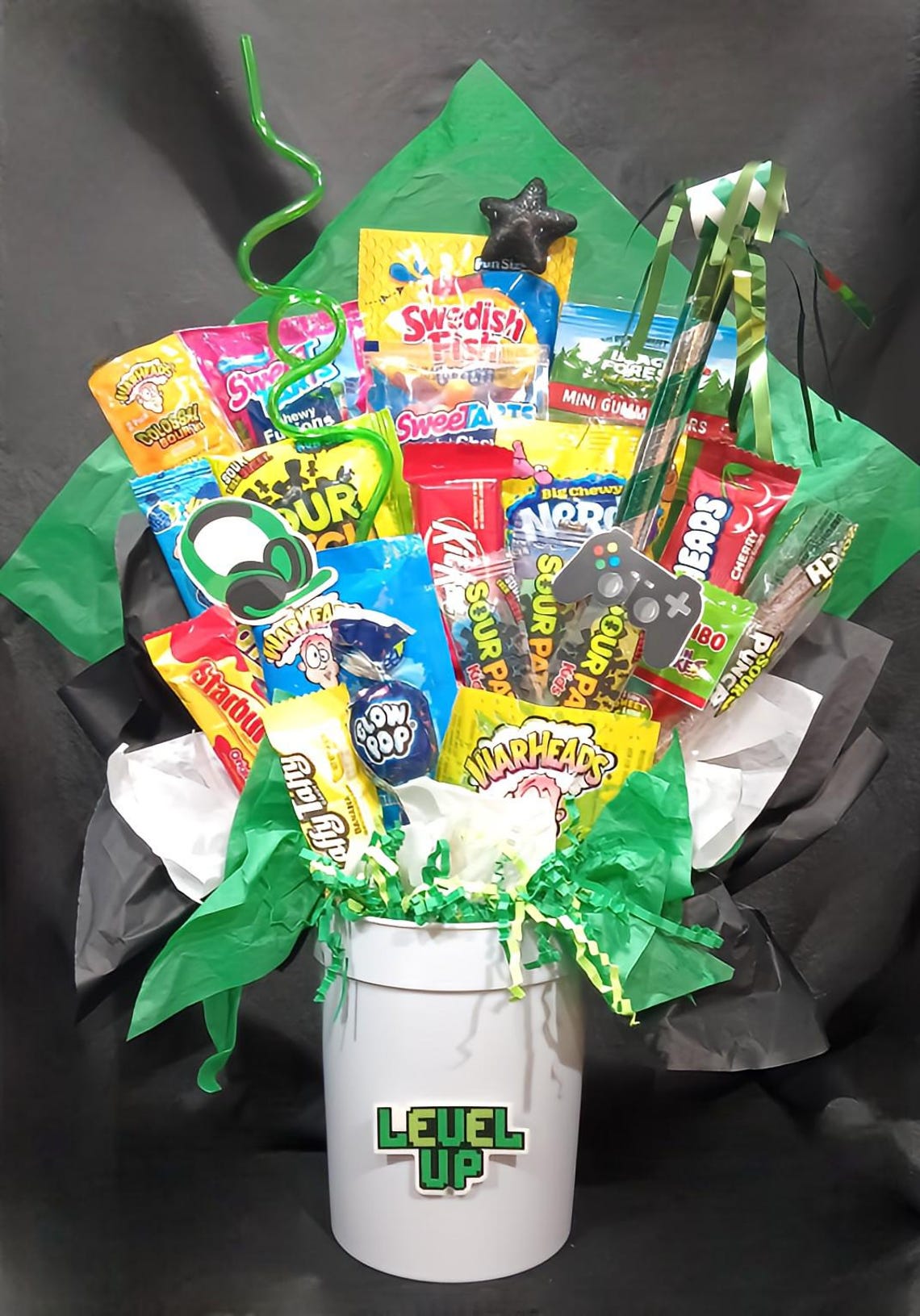 GAMER CANDY BOUQUET, Gamer Gift, Gamer Birthday Gift, Gamer Get Well ...