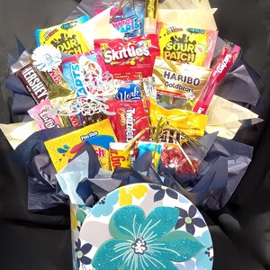 GET WELL GIFT, Get Well Soon Candy Bouquet, Birthday Candy Bouquet ...