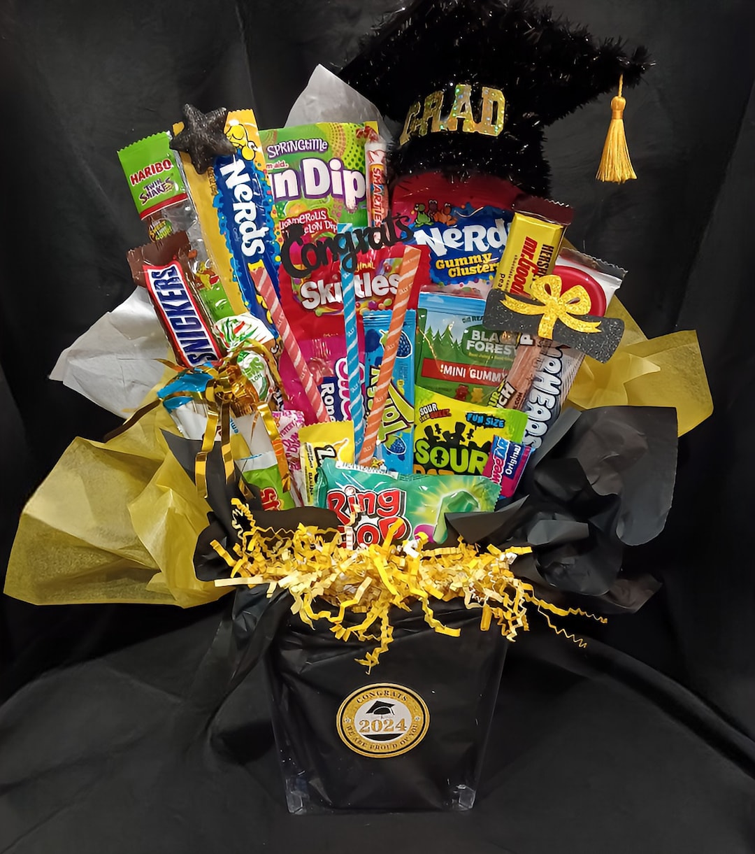 GRADUATION GIFT, Graduation Candy Bouquet, Graduation Candy Gram, Grad ...
