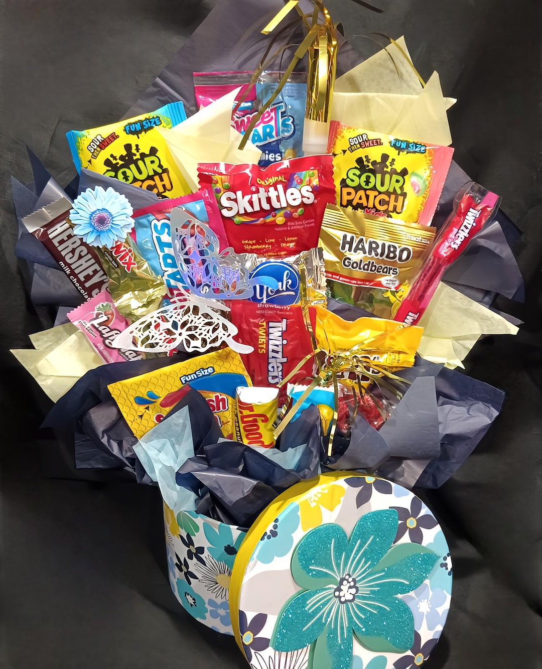 GET WELL GIFT, Get Well Soon Candy Bouquet, Birthday Candy Bouquet ...