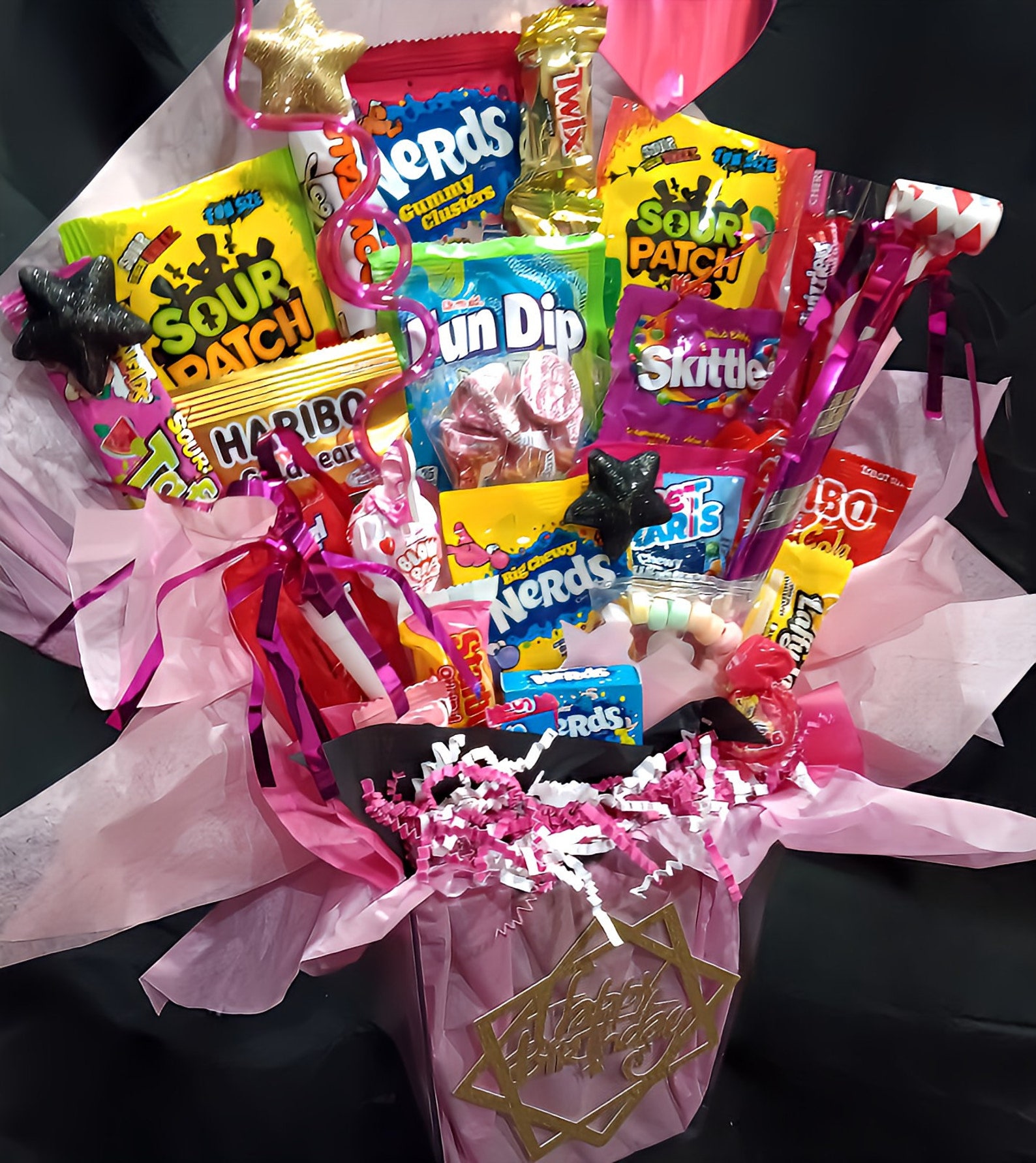 BIRTHDAY CANDY BOUQUET, Birthday Candy Gift, Birthday Candy Gram, Girls ...