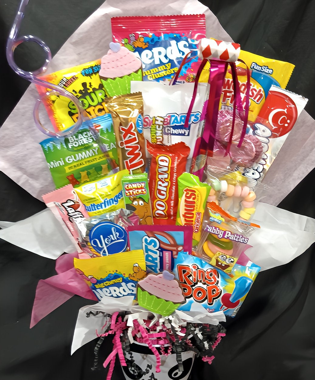 KIDS CANDY BOUQUET, Kids Candy Birthday Gift, Kids Get Well Gift, Get ...