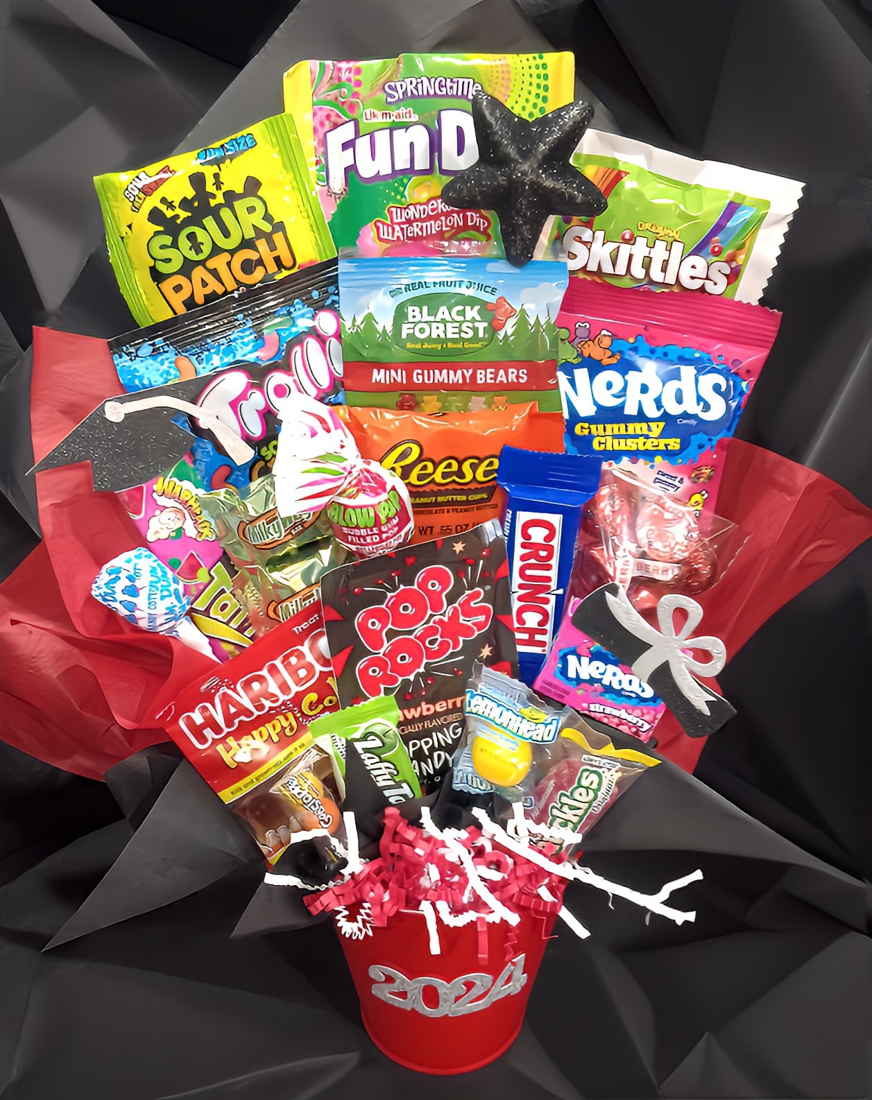 GRADUATION CANDY BOUQUET, Graduation Gift Graduation Candy Gram ...