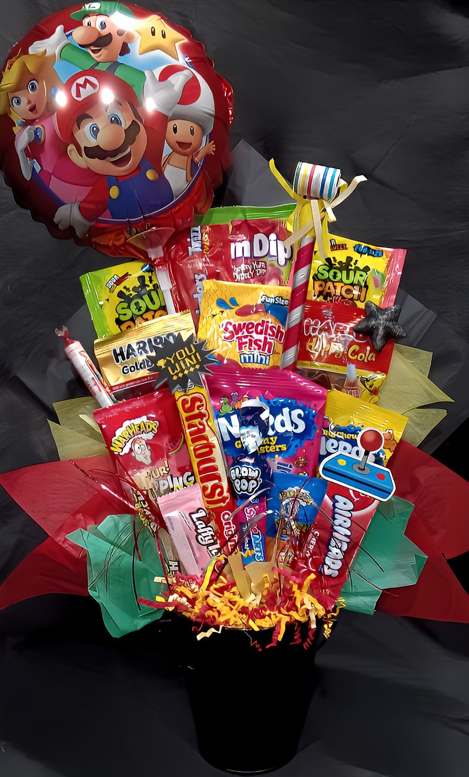 SUPER MARIO GIFT, Super Mario Birthday Gift, Kids Birthday Gift, Gamer ...