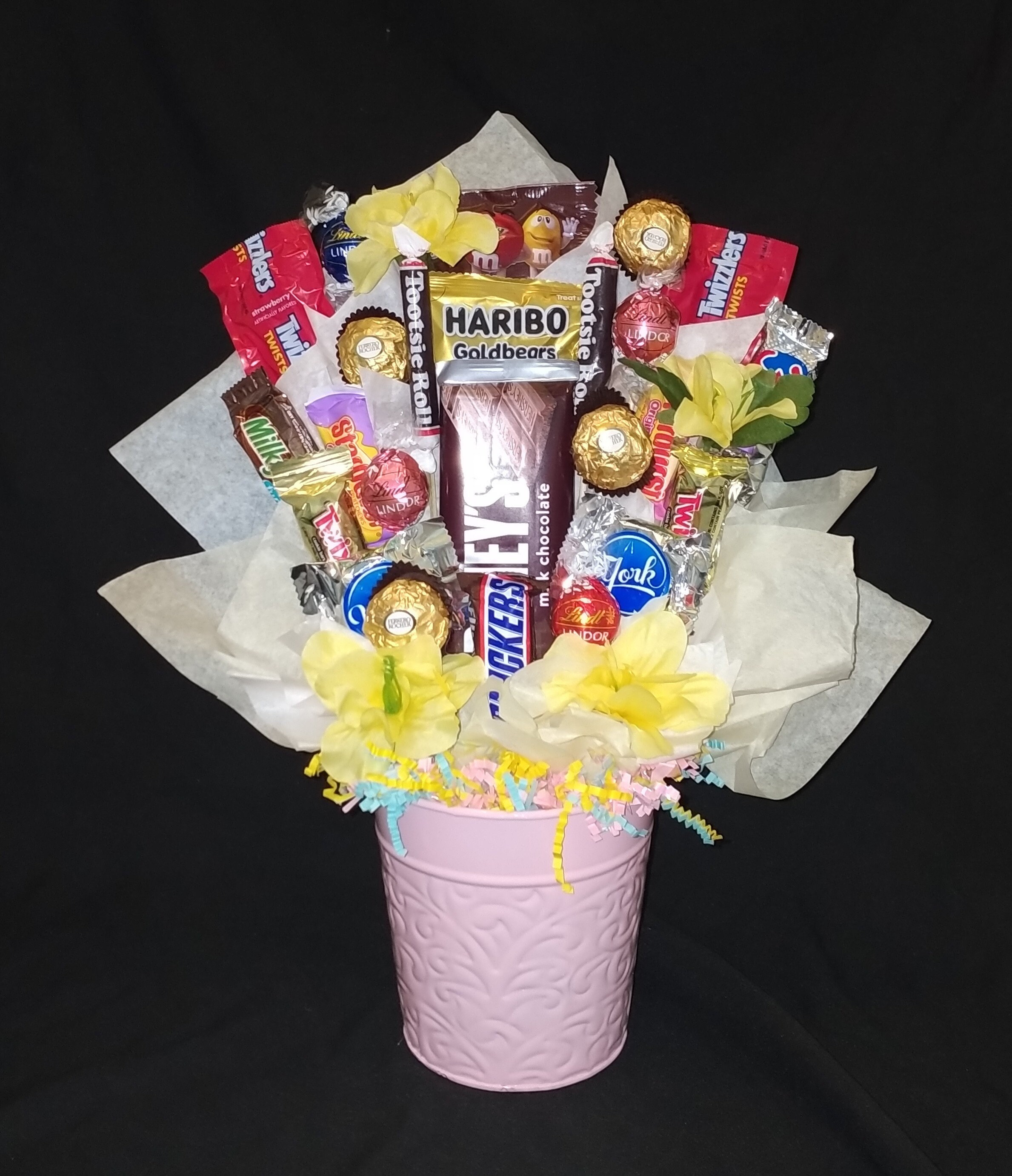 GET WELL Candy Bouquet, RECITAL Gift, Birthday Candy Gram, Get Well ...