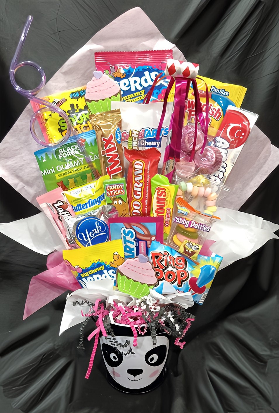 KIDS CANDY BOUQUET, Kids Candy Birthday Gift, Kids Get Well Gift, Get ...