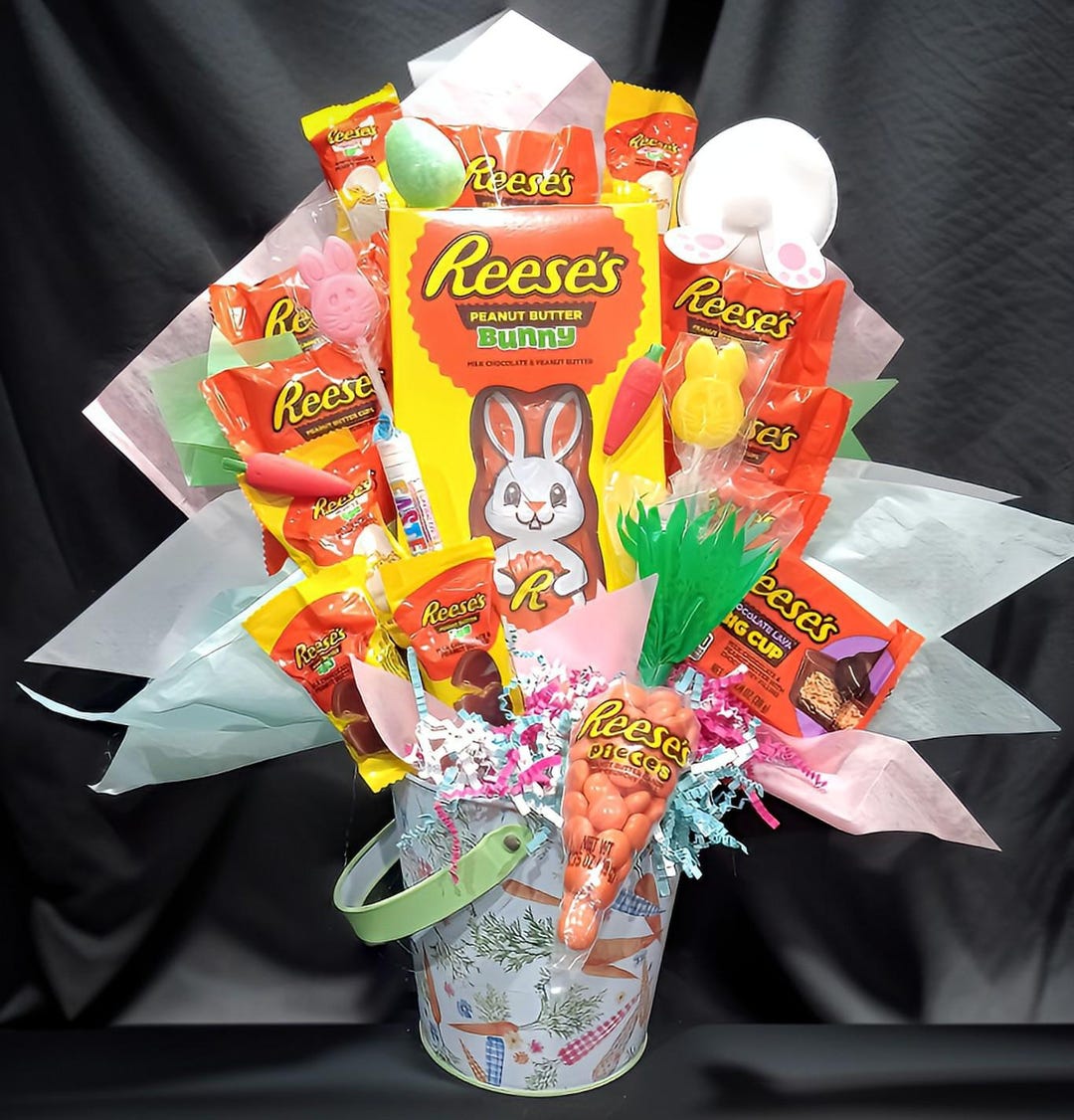 REESES EASTER BASKET, Reeses Easter Gift, Reeses Gift, Reeses Basket ...