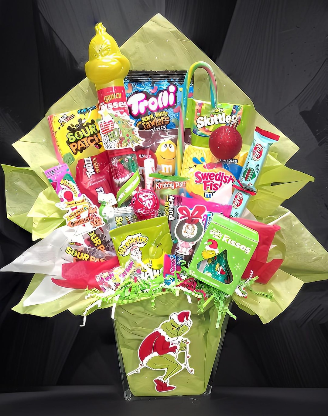 GRINCH CHRISTMAS GIFT, Grinch, Grinchmas, Christmas Gift Basket ...